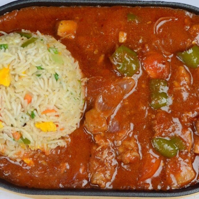 Sizzler Chicken and Fried Rice Restaurant Style Recipe - YesICanCook