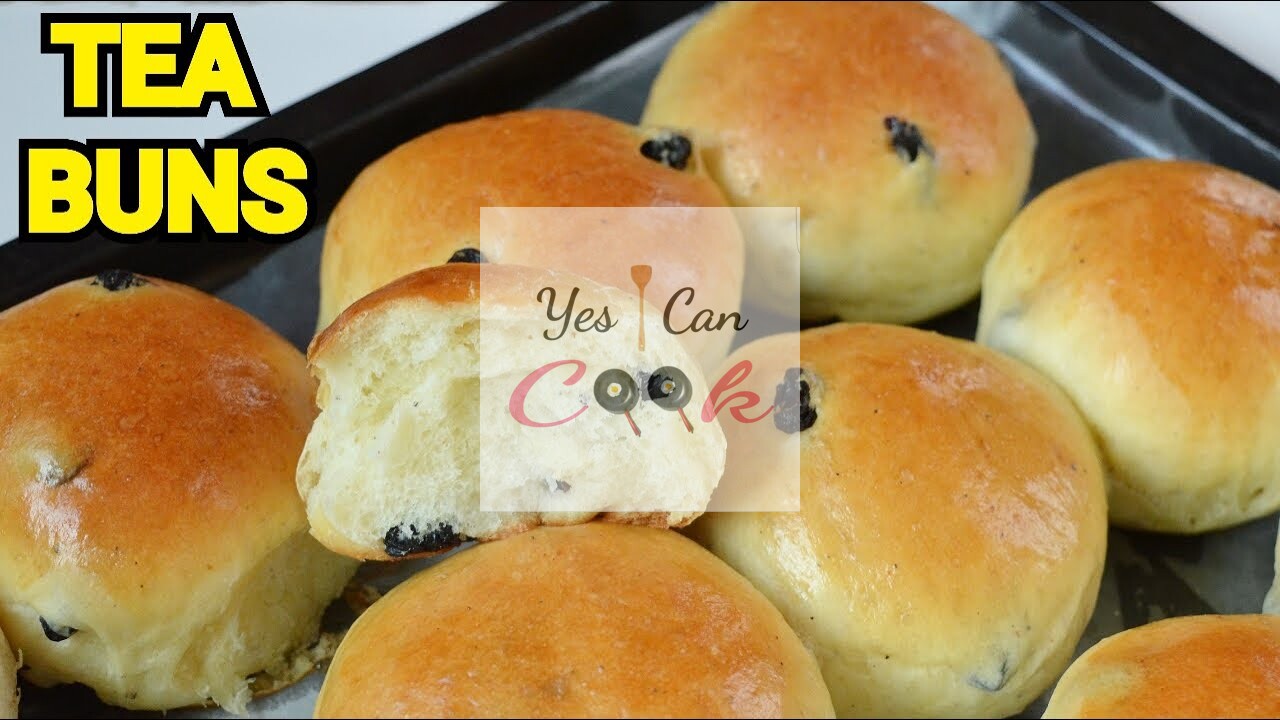 Raisin Buns Recipe - YesicanCook