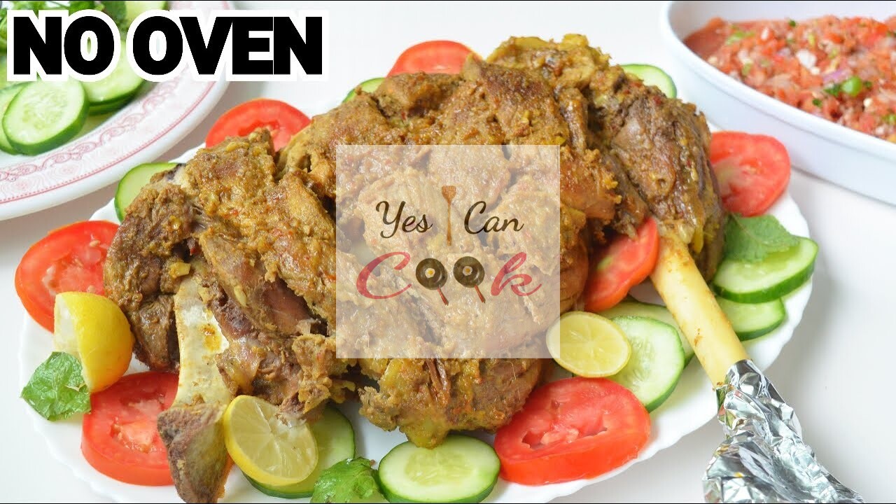 Special Tandoori Mutton Leg Roast - YesicanCook