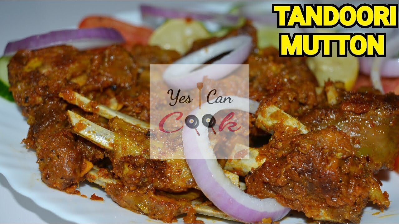 Tandoori Mutton Recipe - YesicanCook