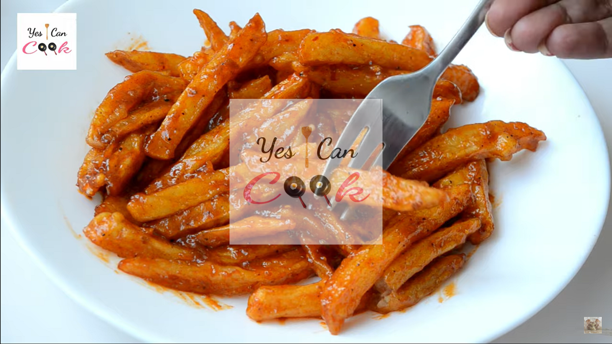 Spicy Chili Fries - YesicanCook