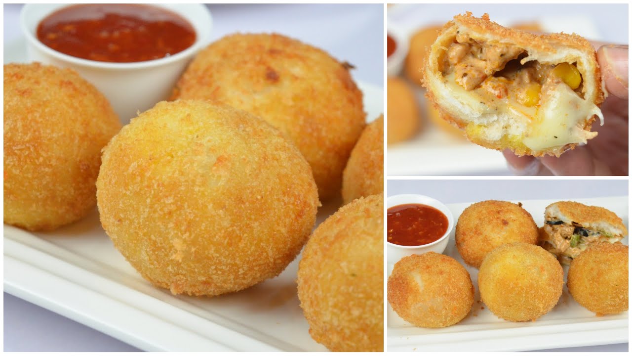 Bread Pizza Bombs Special Snack Recipe - YesICanCook