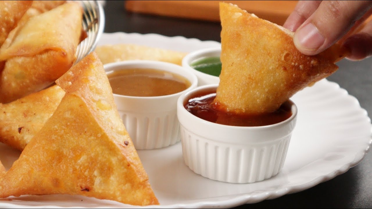 Tandoori Chicken Resha Samosa Recipe - YesicanCook