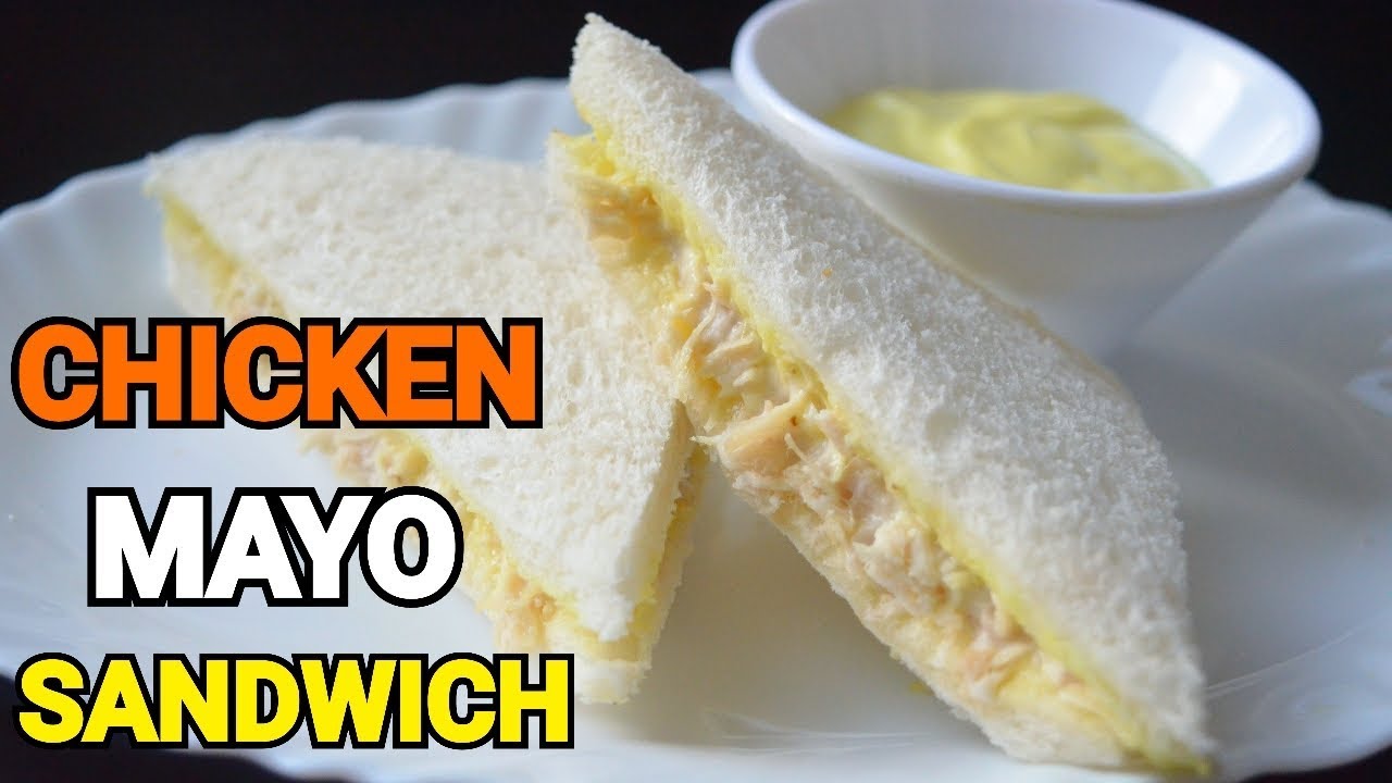 Quick and Easy Chicken Mayo Sandwich - YesICanCook