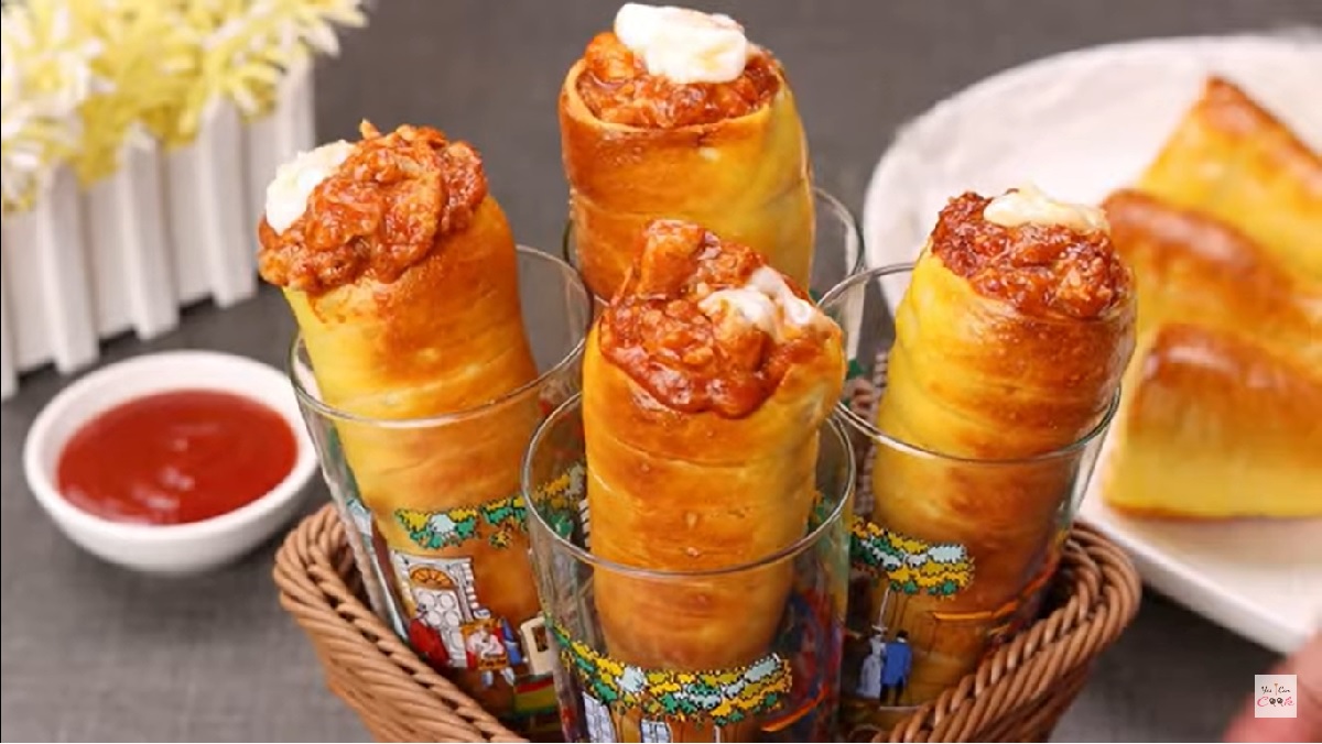 Cheesy Chimney Cones Step by Step Recipe - YesICanCook